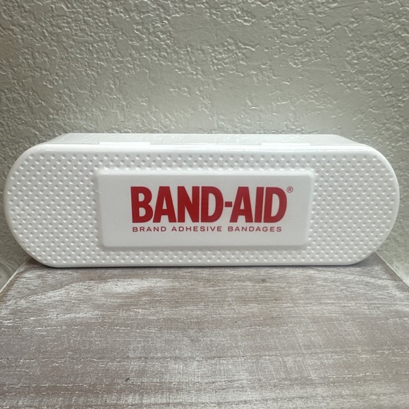 BAND-AID | Storage & Organization | Band Aid Plastic Container Box ...